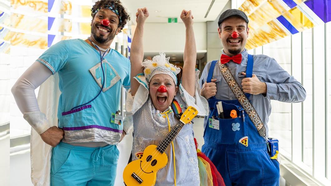 Therapeutic clown program | Holland Bloorview